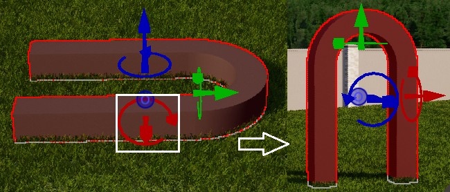 Version 2: Custom Shape & Pergola